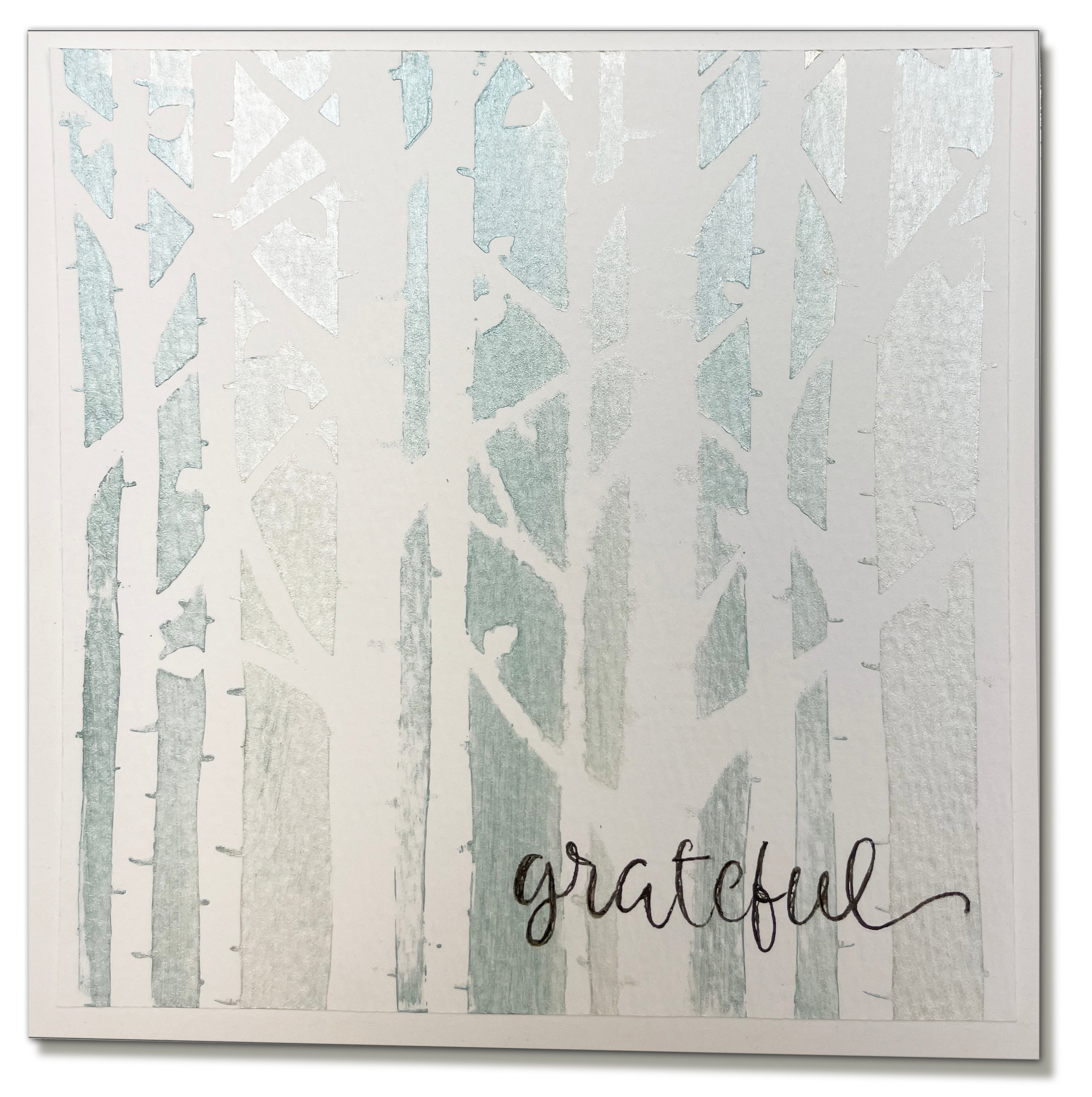 TCW1052 Stencil Birch Trees – TCW Stencils