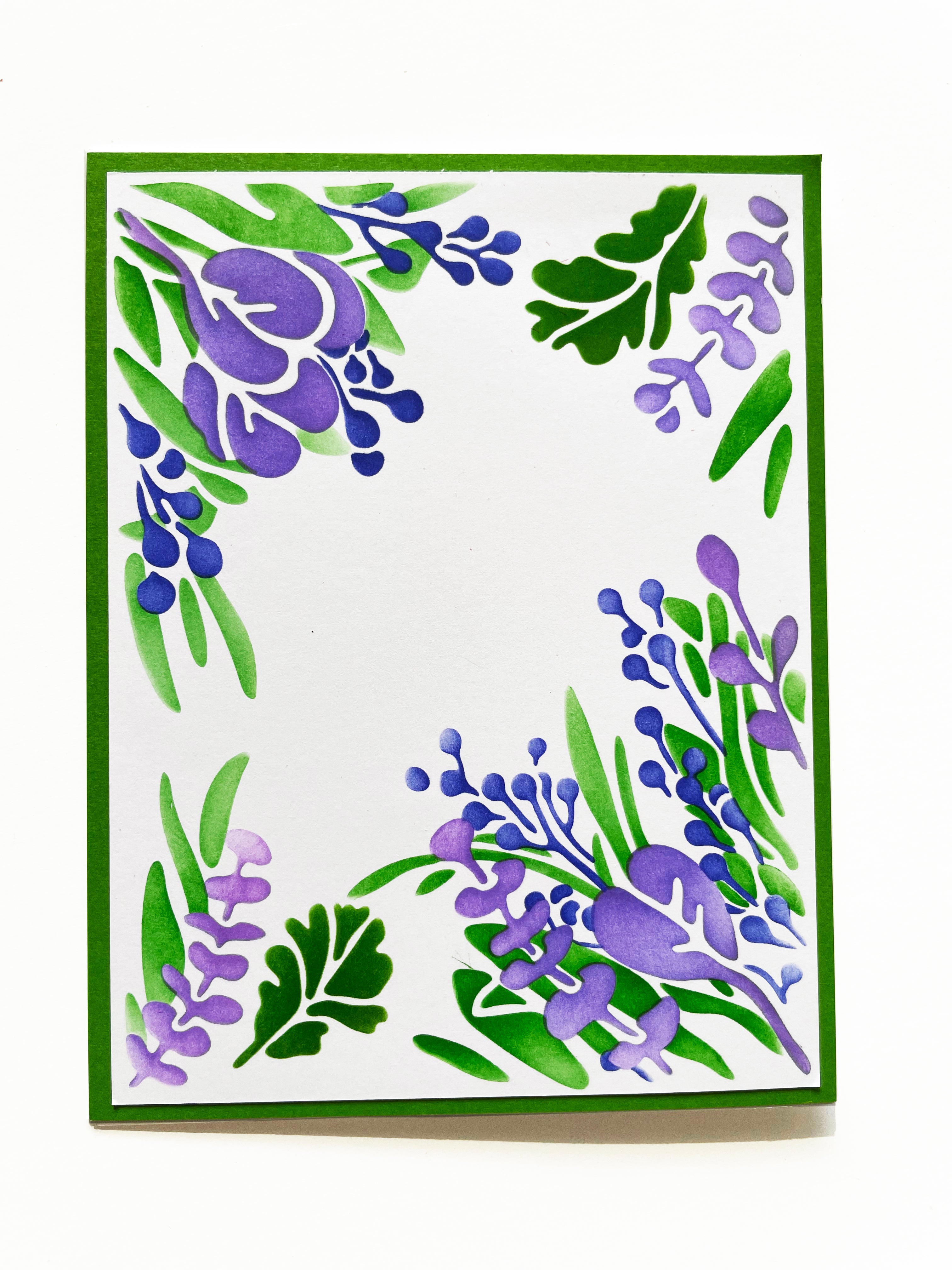 TCW6068 Layered A2 Sage Frame – TCW Stencils
