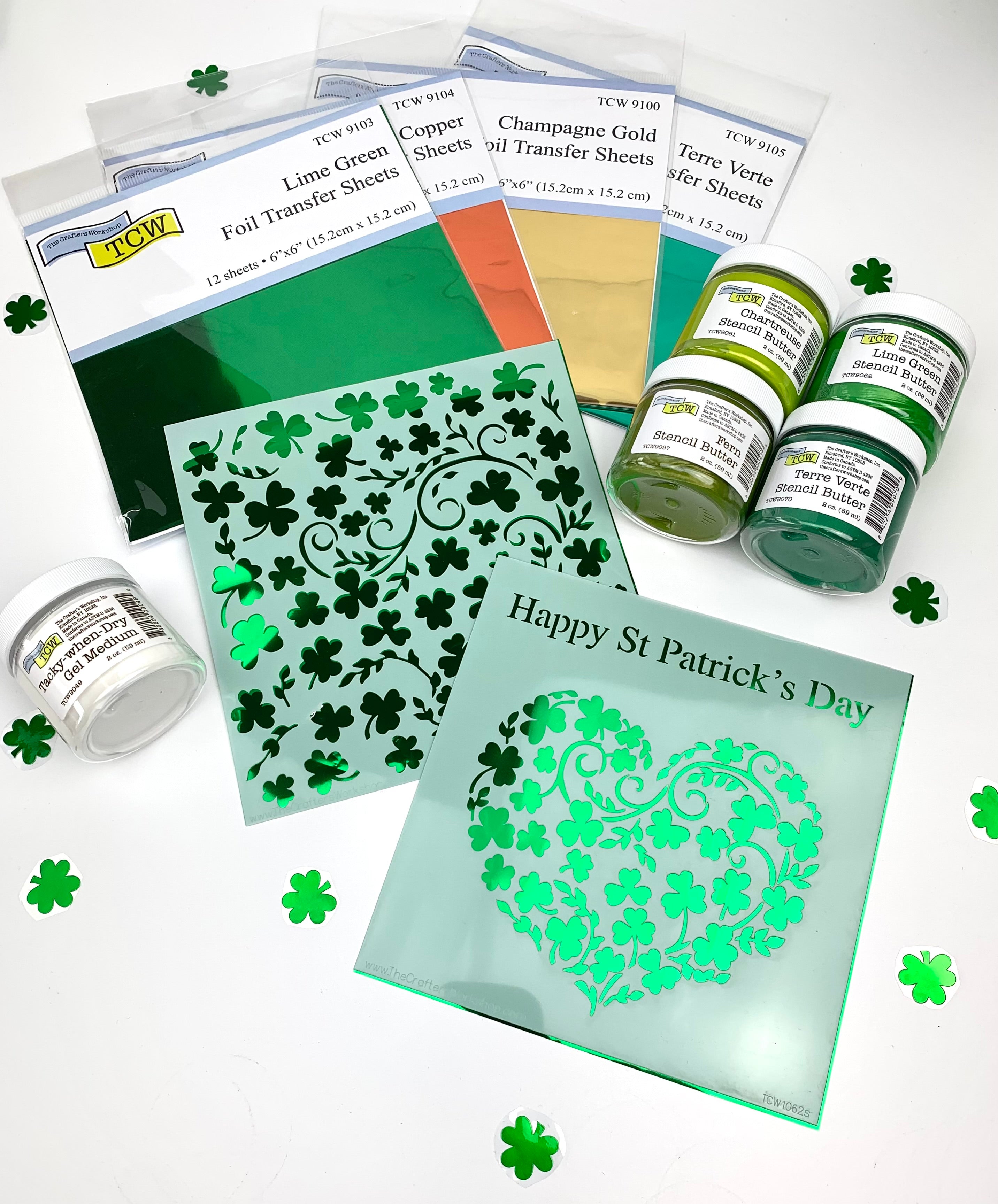 Shamrock Stencil Bundle – TCW Stencils