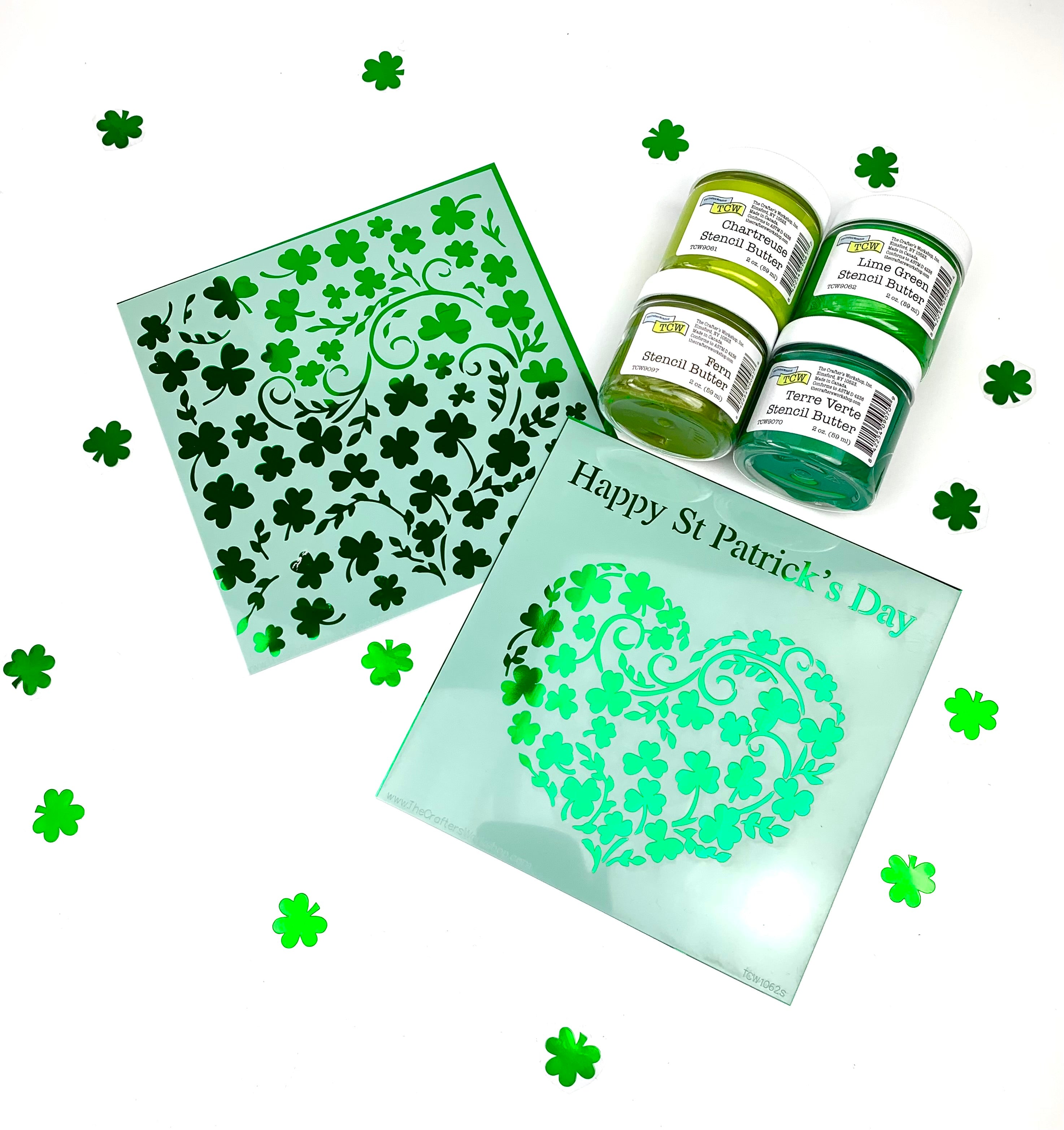 Shamrock Stencil Bundle – TCW Stencils
