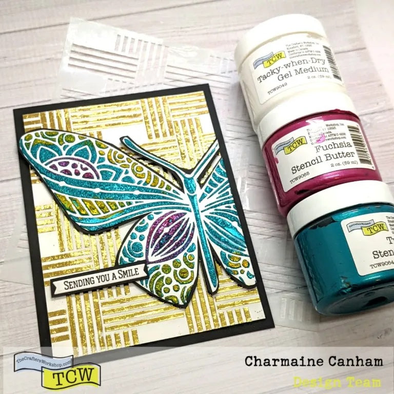 Stencil Butter - Turquoise 2oz. – TCW Stencils