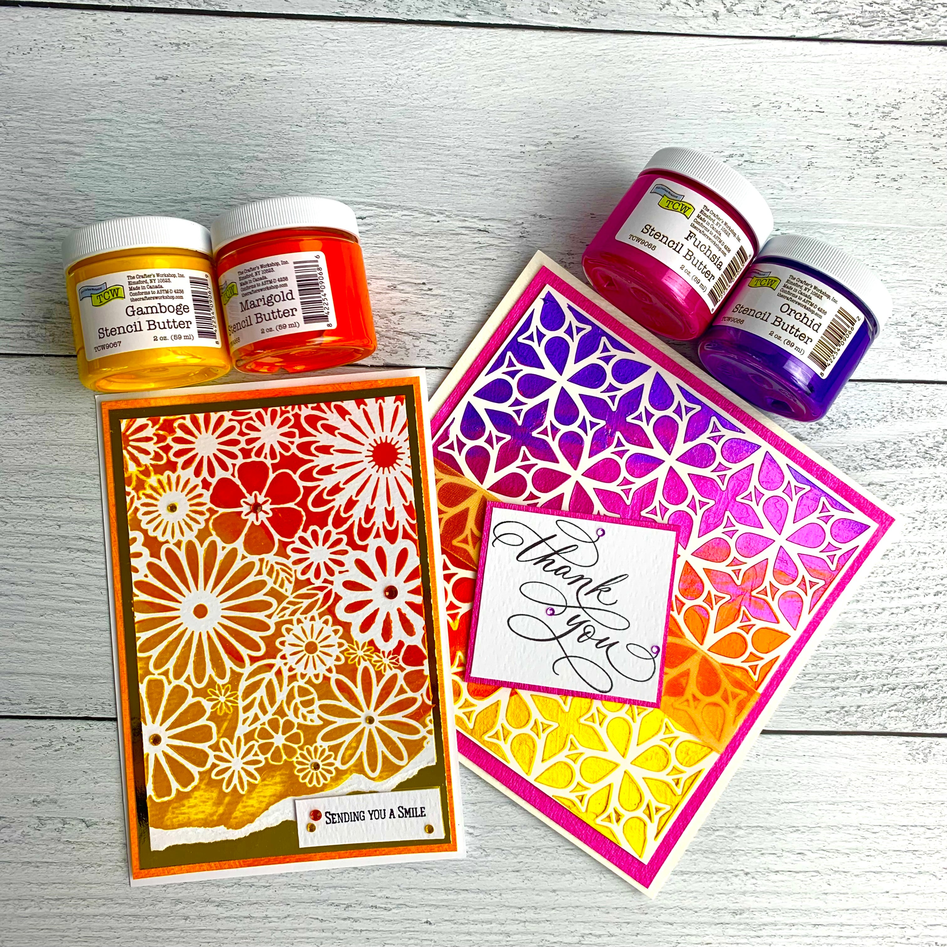 Stencil Butter - Marigold 2oz. – TCW Stencils